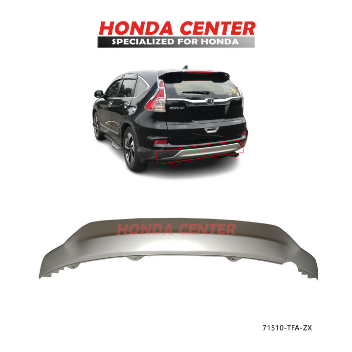 Garnis garnish spoiler bumper bemper belakang bawah mobil honda crv RM ...