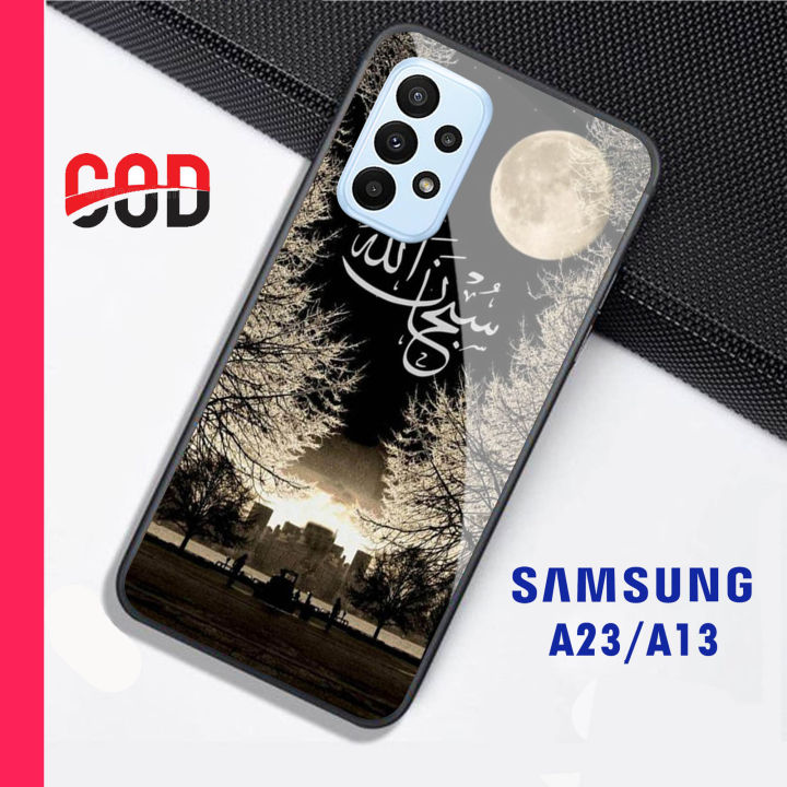 SoftCase Glass Kaca SAMSUNG A23/A13 4G - [S102] - Pelindung Handphone ...