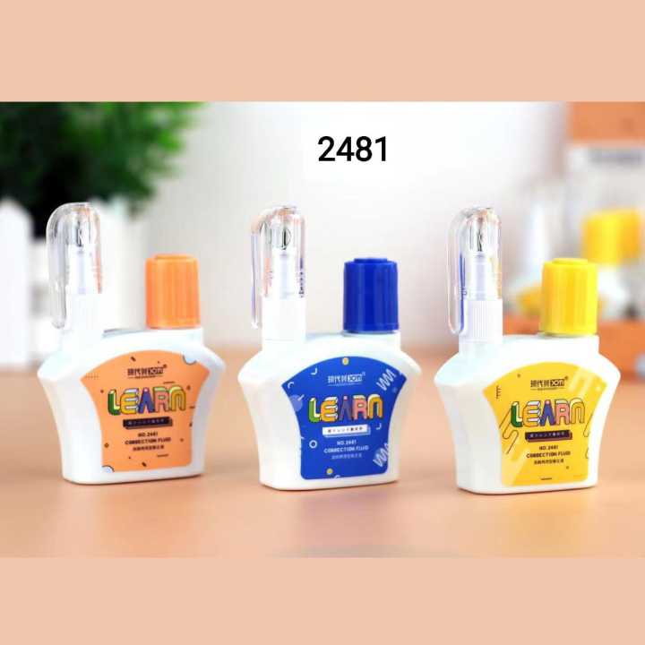 SOS Tipex XDM Kombinasi(Metal Tip+Kuas)/Correction Fluid/Tipex Cair ...