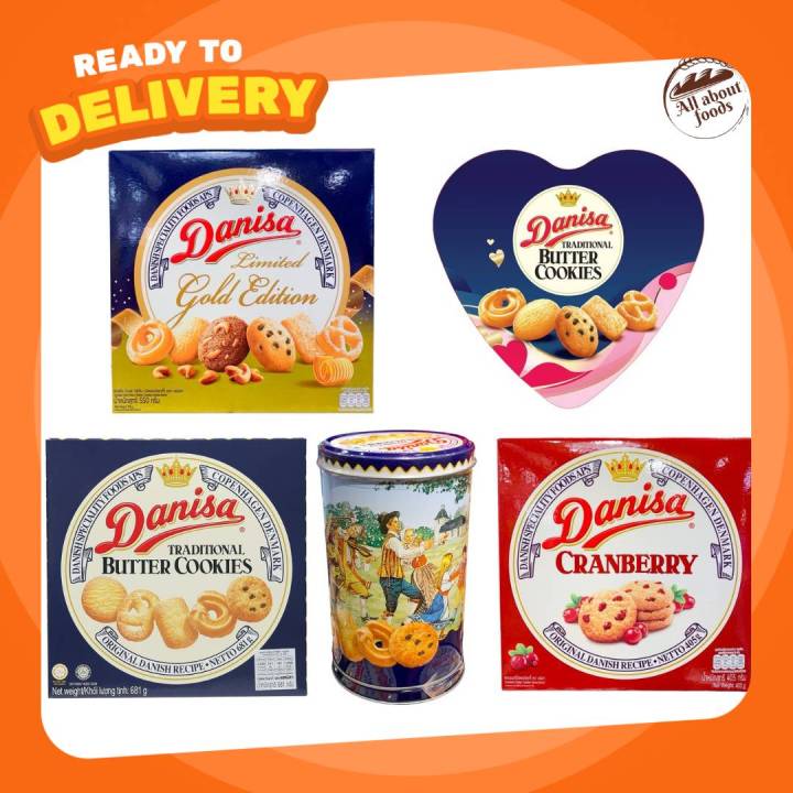 Danisa Butter Cookie คุกกี้ เดนิสา คุกกี้บัตเตอร์ **สินค้าปีใหม่ ...