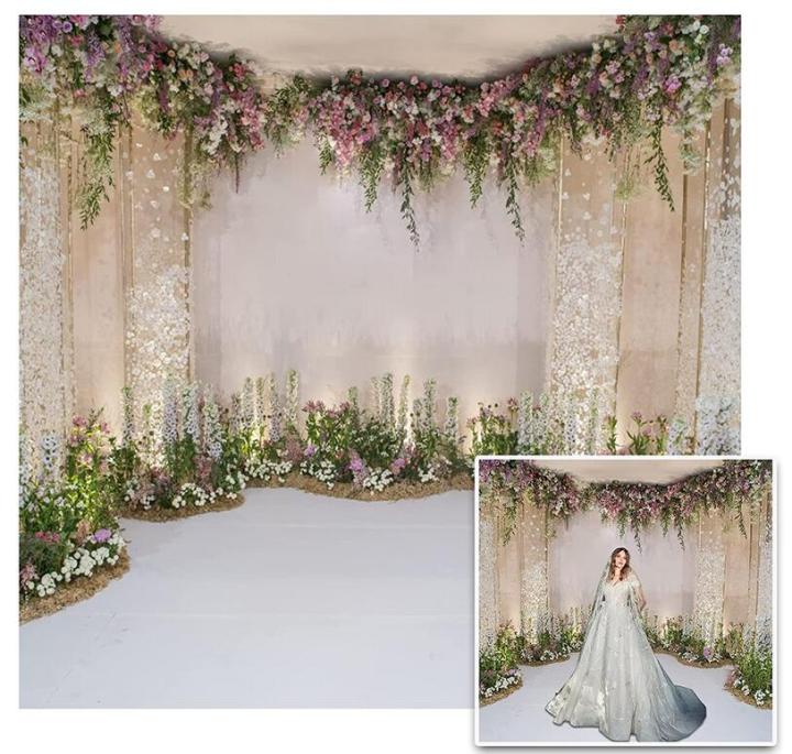 Wedding Backdrop Wedding Flowers Curtain Ceremony Photography ...
