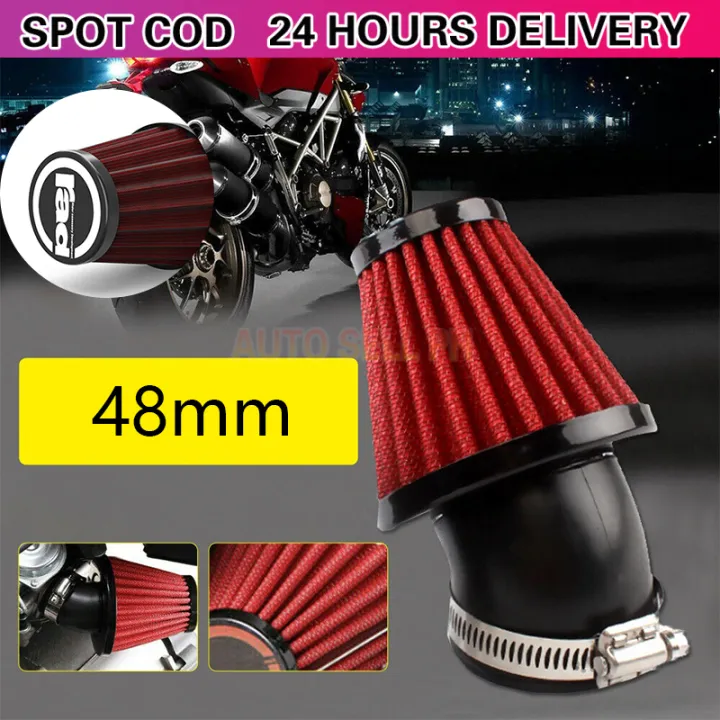 48mm Motorcycle Filter Air Filter Scooter Mushroom Head Air Filter ...