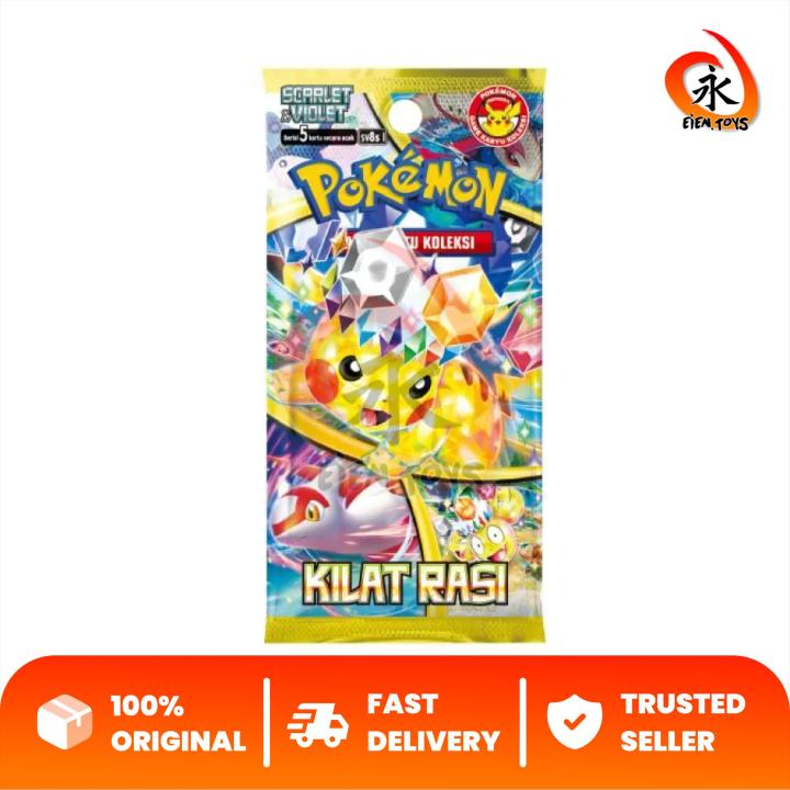 Booster Pack Kilat Rasi SV8S Kartu Pokemon TCG Indonesia - Eien Toys ...