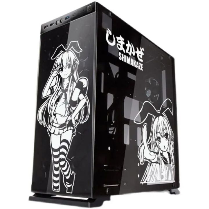 【original】 Kantai Collection Shimakaze Anime For Pc Case Cartoon Deocr ...