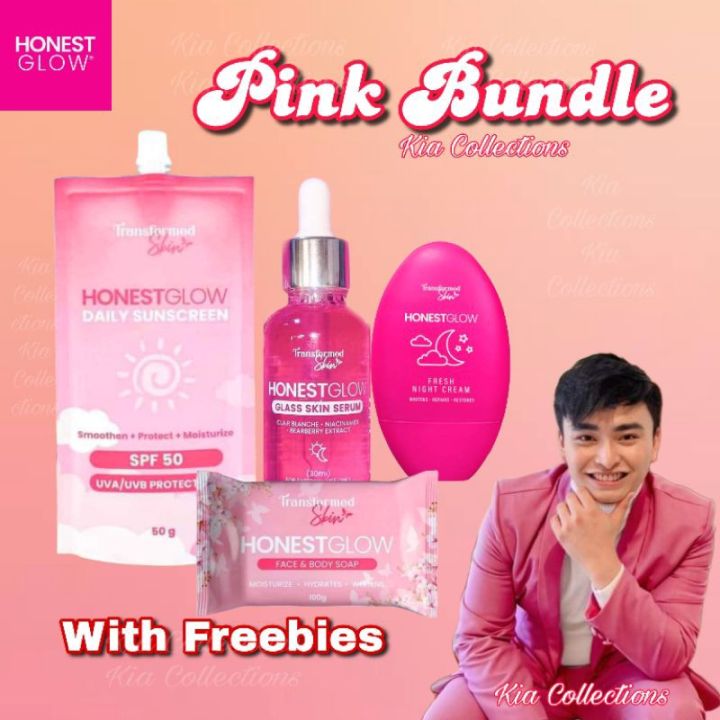 Honest Glow Glass Skin Intense Whitening Set | Lazada PH
