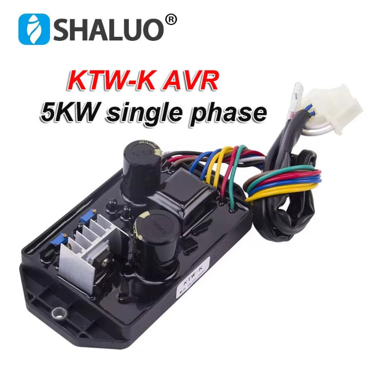 Single Phase 5KW KTW-K KTW-S AVR Welder Generator Automatic Voltage ...