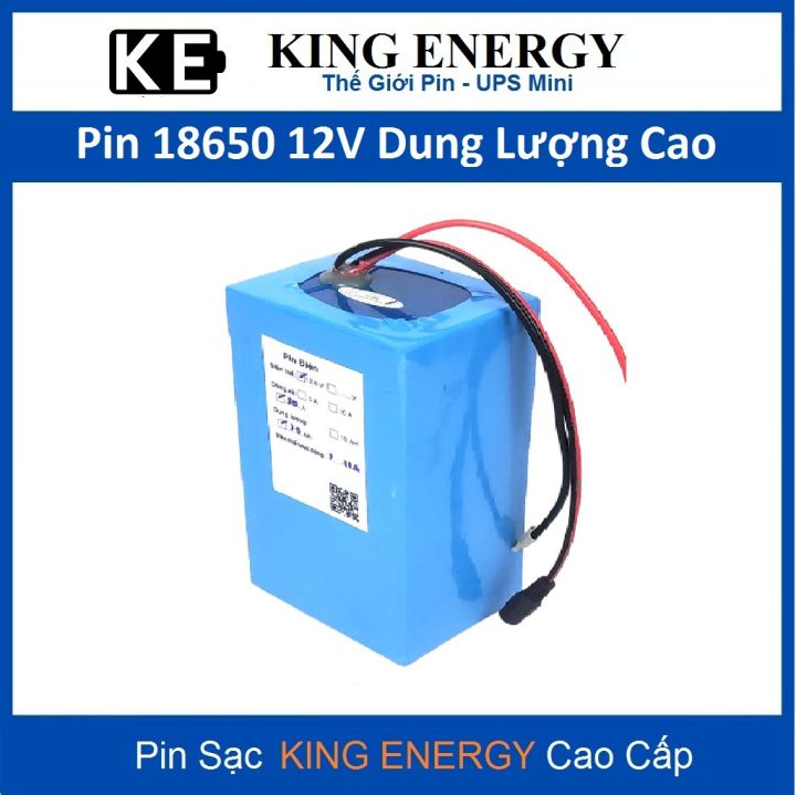 Khối pin 18650 3s 12V Dung Lượng 10Ah 15Ah 20Ah Pin Chính Hãng Xả Cao ...