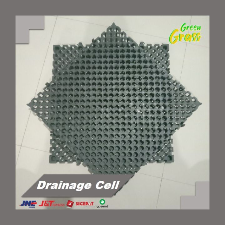 Drainage Cell Ukuran 50x50 Tebal 3cm Untuk Dinding Dari Green Grass ...