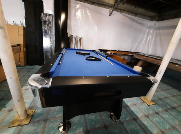 4X8 FT. KANGAROO 8 FT. SLATE JR SIZE BILLIARD TABLE [ BRAND NEW WITH ...