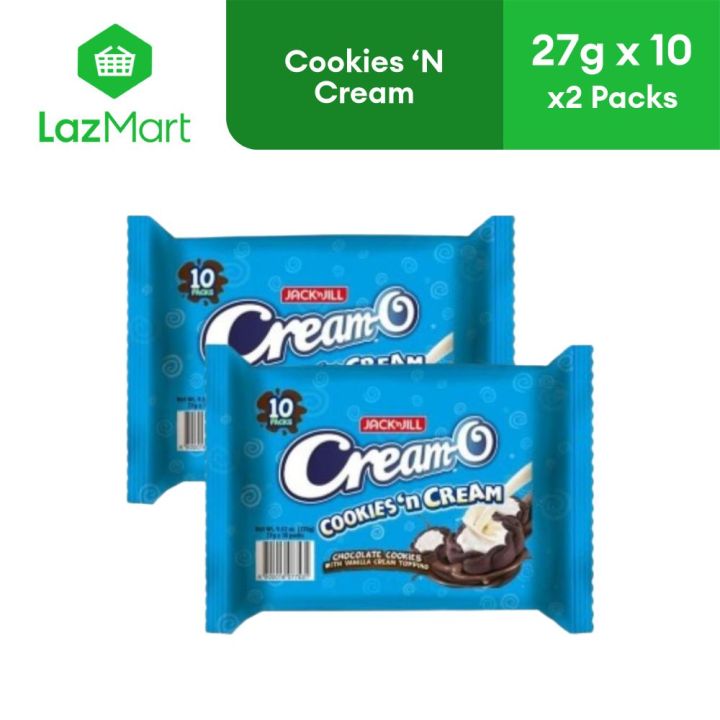 Cream-O Cookies ‘N Cream 10s - Pack of 2 | Lazada PH