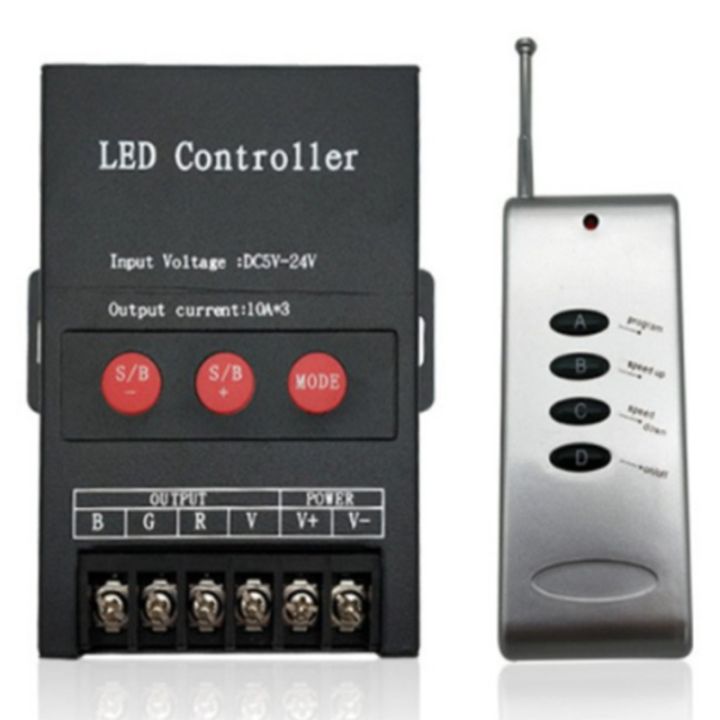 30A Led Controller IR Remote Big Power 360W BT Controller for RGB Strip ...