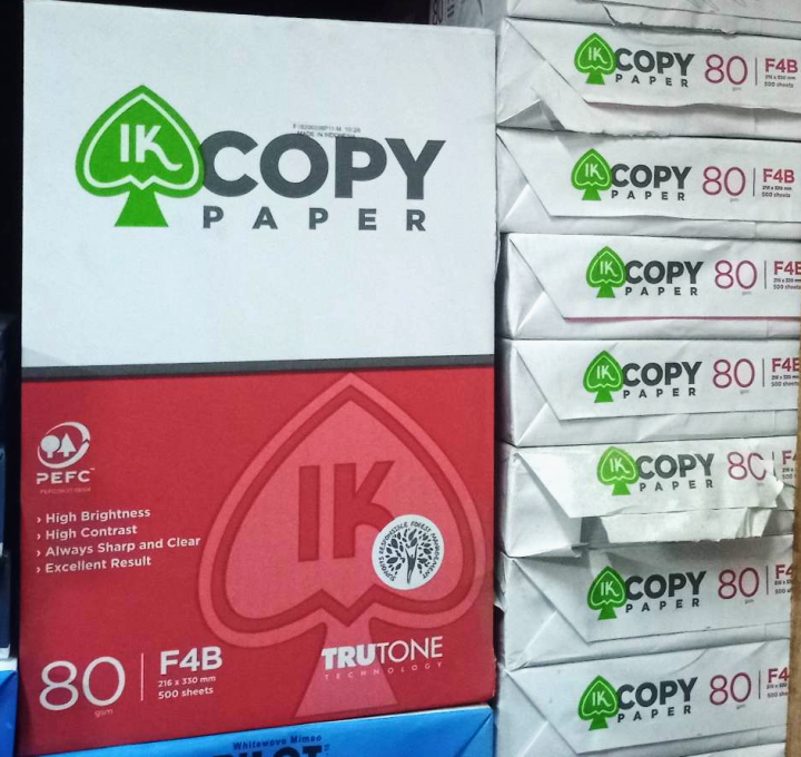 Book Paper 80gsm IK Copypaper Long sold per Ream | Lazada PH