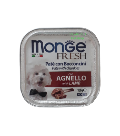 Monge Fresh Pate with chunkies with Lamb 100g | Lazada PH