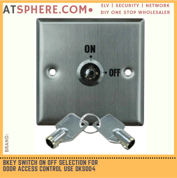 Key Switch On Off Selection Stainless Steel Emergency Door Access ...