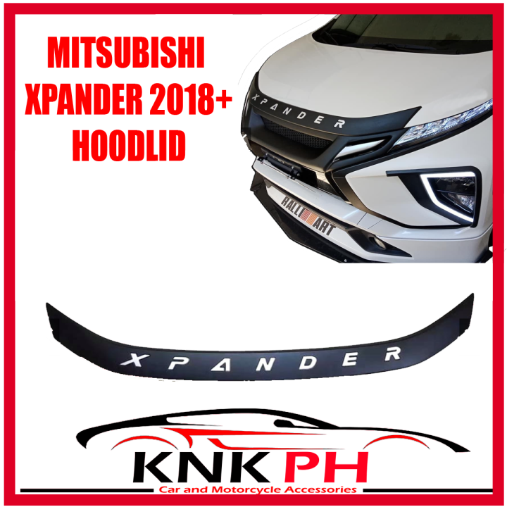 Mitsubishi Xpander 2018 & up Aero Max Black Hood Lid/Hood Lip/Hood ...