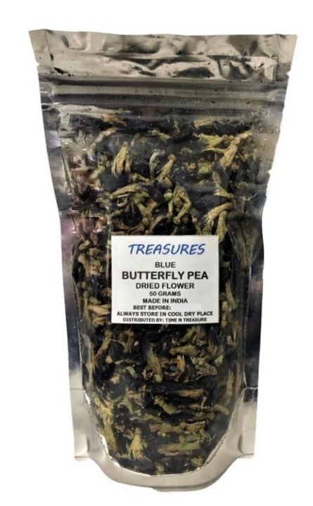 Treasures Blue Butterfly Pea - Dried Flower - Aparajita - 100% Pure ...