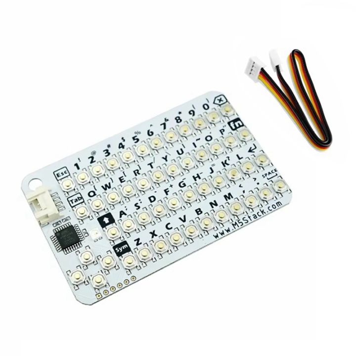 CardKB V1.1 Mini 50-Key QWERTY Keyboard Unit with ATMega8A MCU, I2C ...