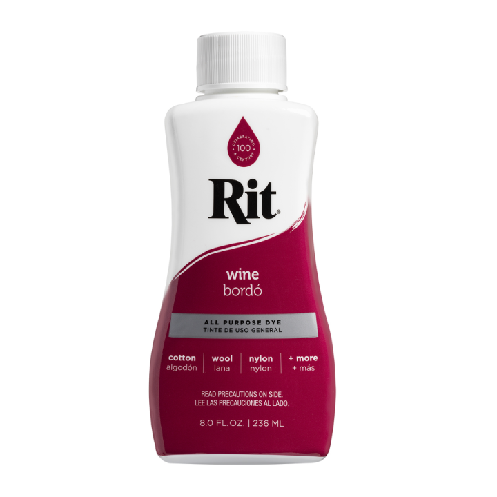 Rit Dye Liquid Fabric Dye, 8-Ounce, Wine (1 Count) | Lazada PH