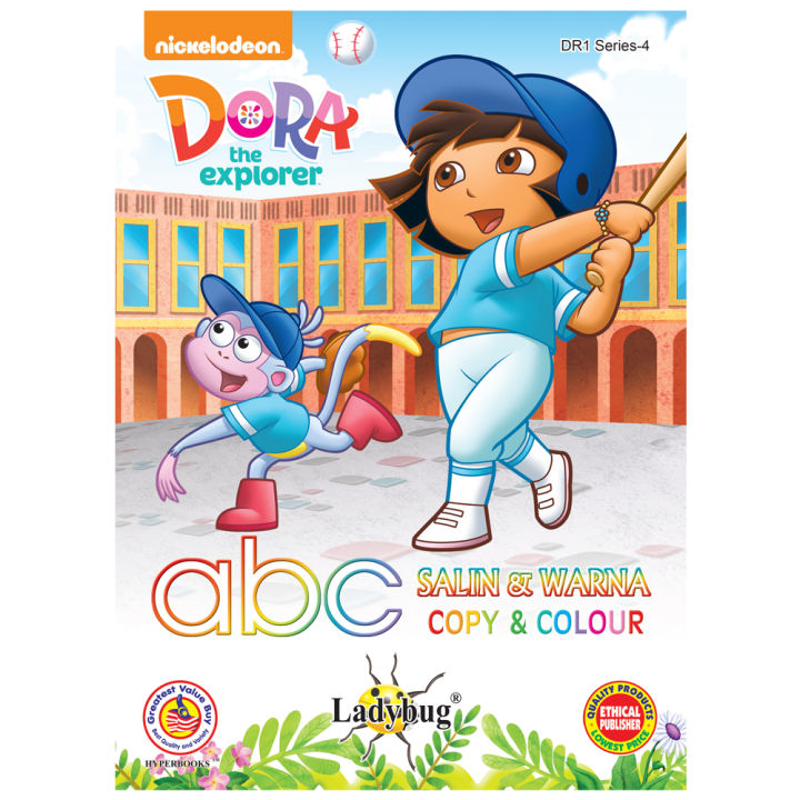 Dora The Explorer Abc Copy & Colour DR1 SERIES 4 | Lazada