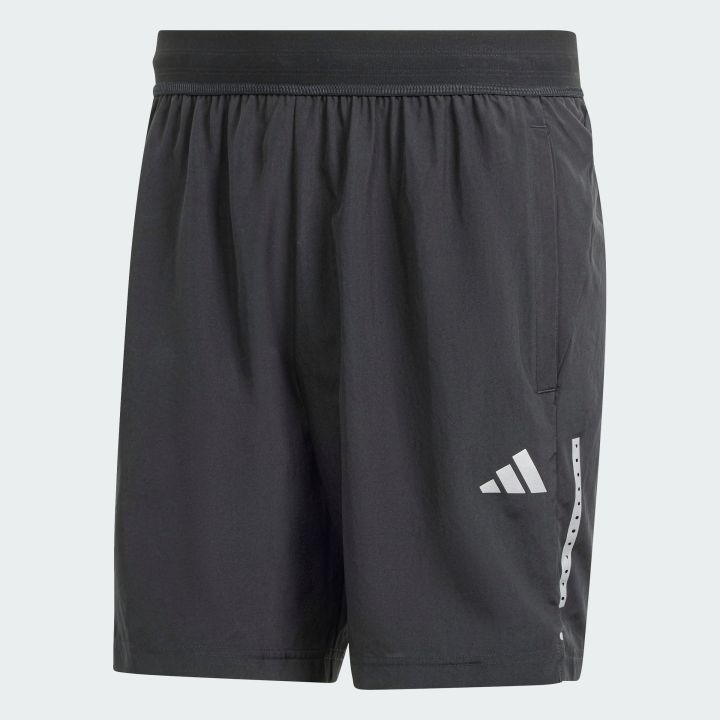 adidas เทรนนิง GYM+ WV SHORT ผู้ชาย สีดำ IP4467 | Lazada.co.th