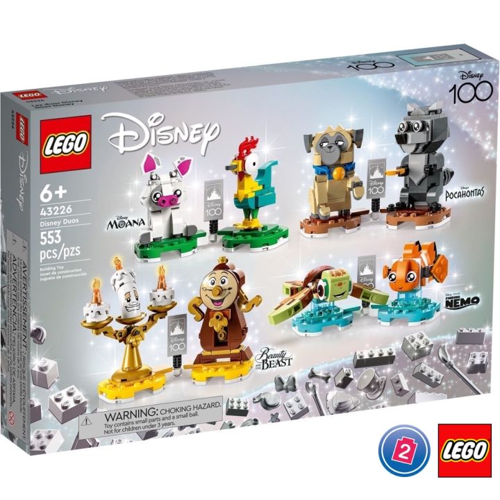 เลโก้ LEGO Disney 43226 Disney Duos | Lazada.co.th