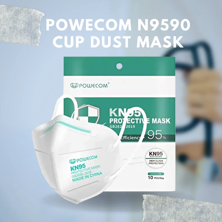 POWECOM N9590 cup dust mask | Lazada PH