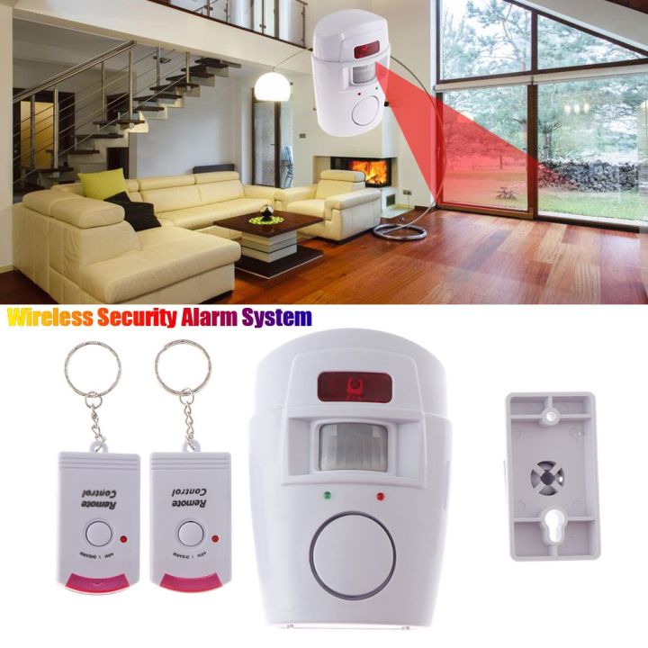 XU HOME Wireless PIR Alert Infrared Sensor Anti-theft Alarm Motion ...