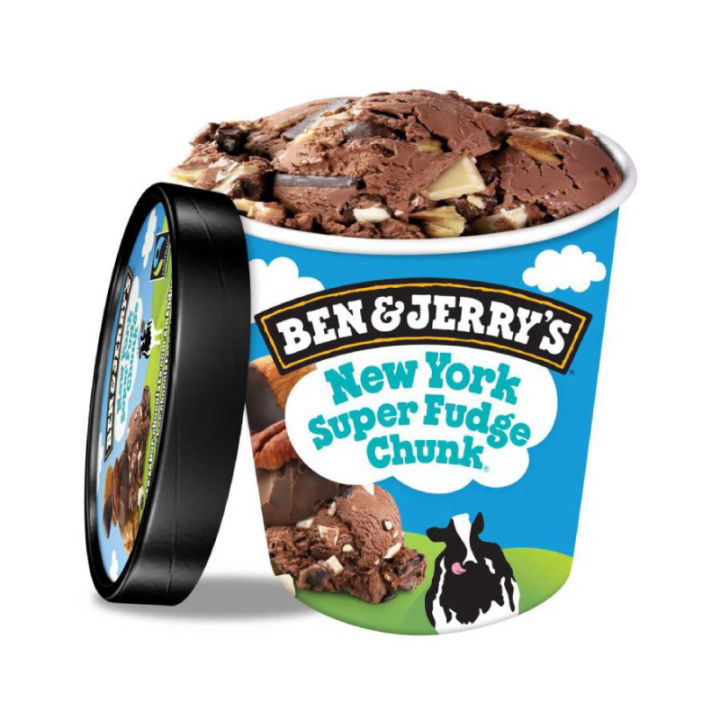 Ben & Jerry's New York Super Fudge Chunk Ice Cream (473mL) | Lazada PH
