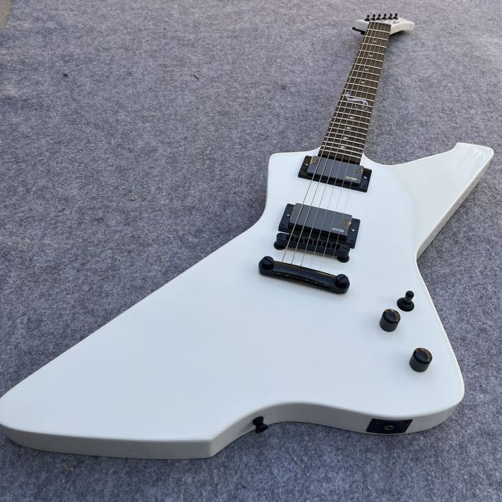 ESP LTD Explorer Electric Guitar EMG Pickups White Professional Guitar ...