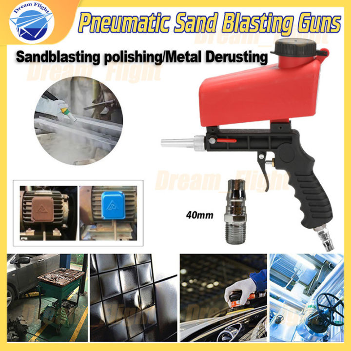 🇵🇭 Portable Gravity Sandblasting Gun Pneumatic Set Rust Blasting Device ...