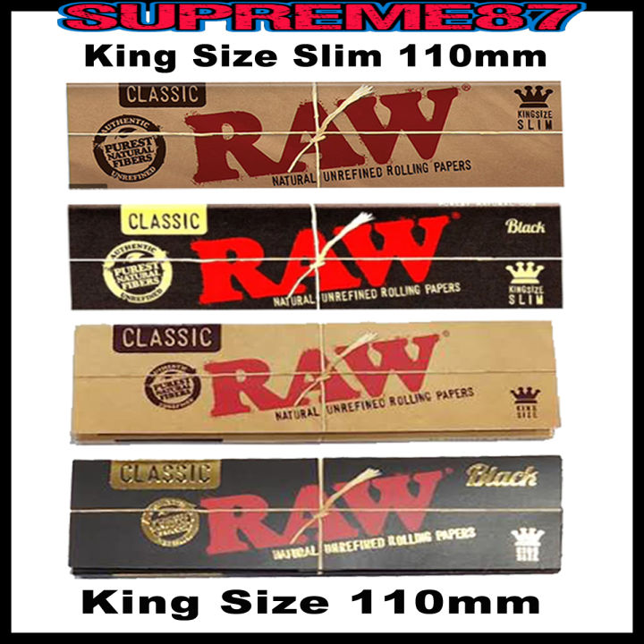 Raw rolling paper 110mm King Size | Lazada