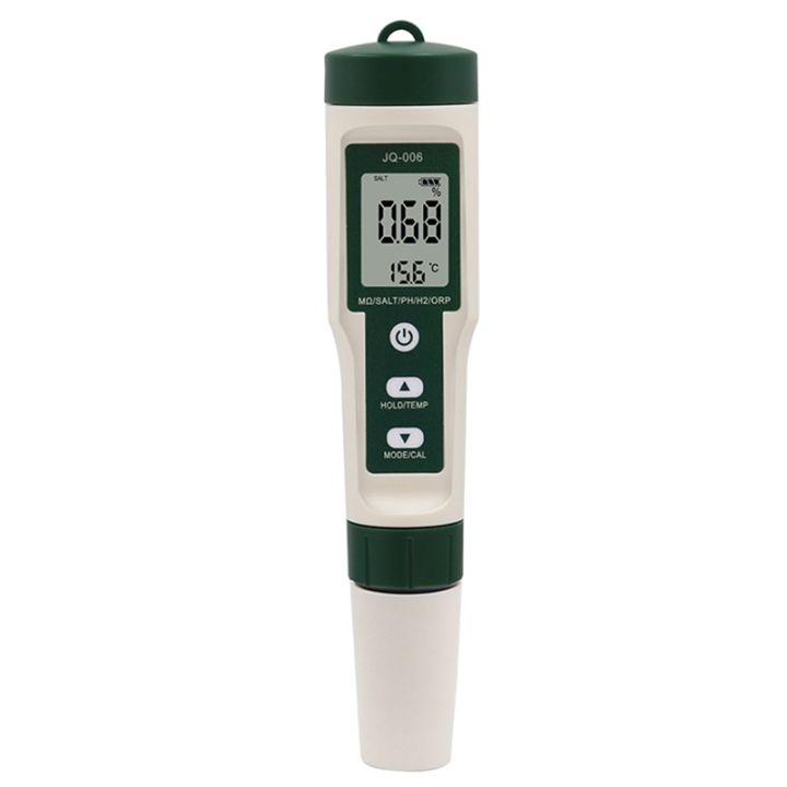 (CPOV) 10 in 1 Digital PH Tester PH TDS Salt SG ORP Hydrogen ...