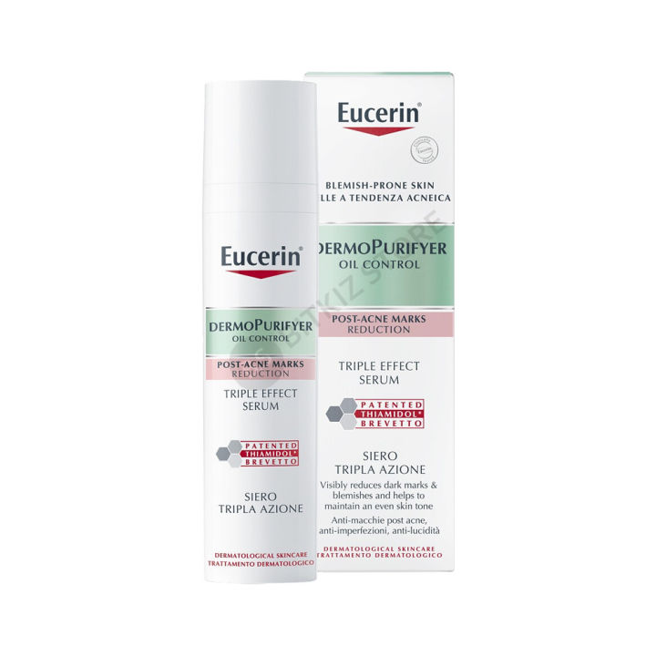 Eucerin Dermopure Triple Effect Serum Post-Acne Marks Reduction ชื่อไทย ...