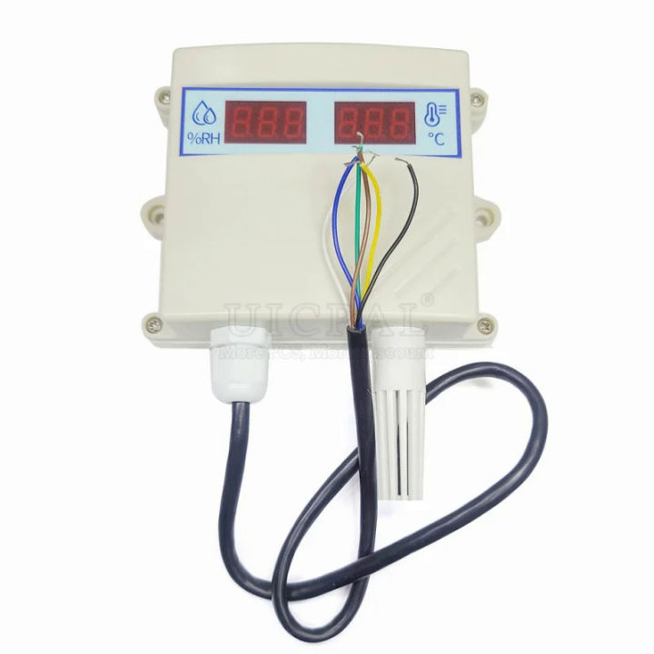 Temperature Humidity Sensor Probe with Digital Display Transmitter ...
