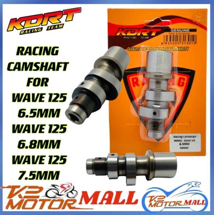 RACING CAMSHAFT FOR WAVE 125 6.5mm 6.8mm 7.5mm | Lazada PH