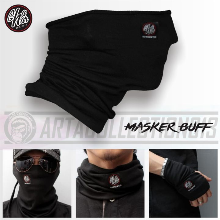 Buff masker motor ghahar - bandana masker buff | Lazada Indonesia