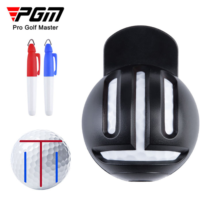 PGM Golf Ball Scoring Device with 2 Scoring Pens Golf Ball Line Marker ...
