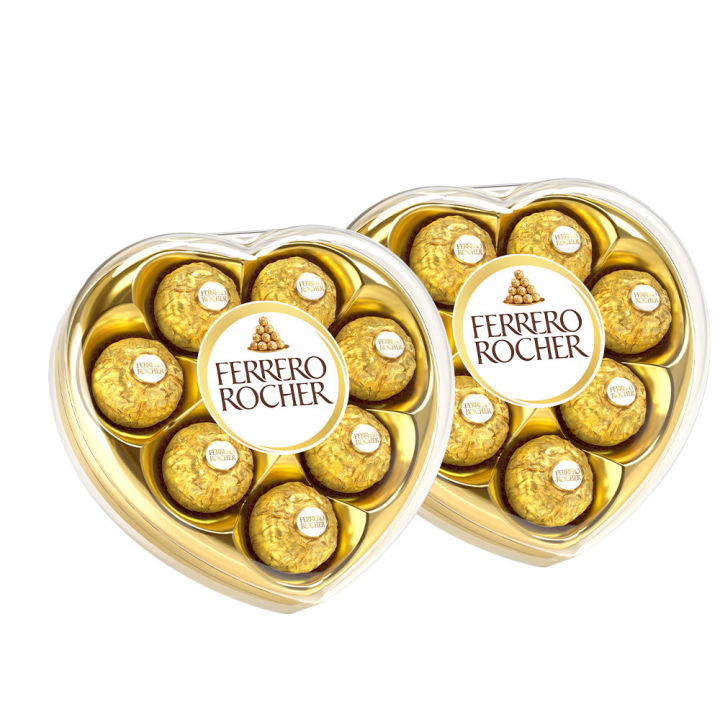 Ferrero Rocher T8 Heart 100g Chocolate - Set of 2s snack | Lazada PH