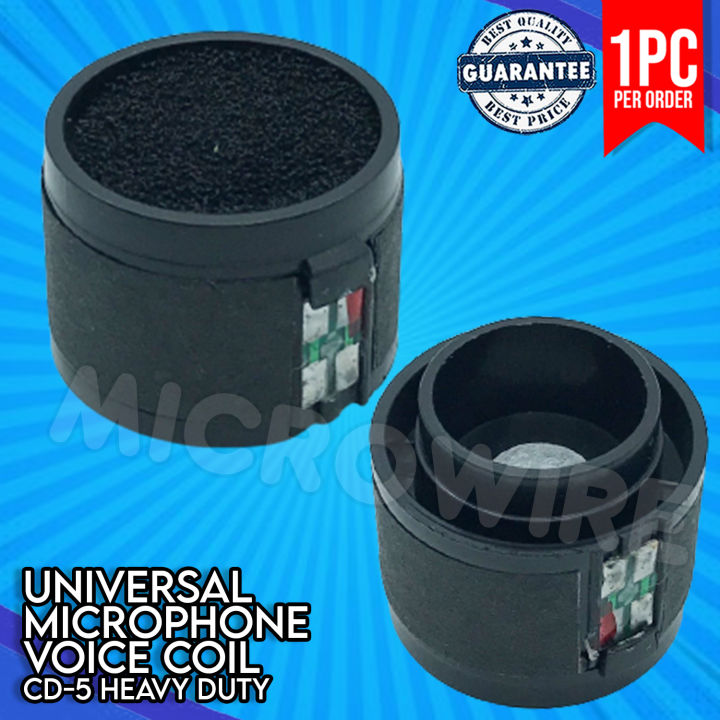 UNIVERSAL MICROPHONE VOICE COIL CD-5 HEAVY DUTY | Lazada PH