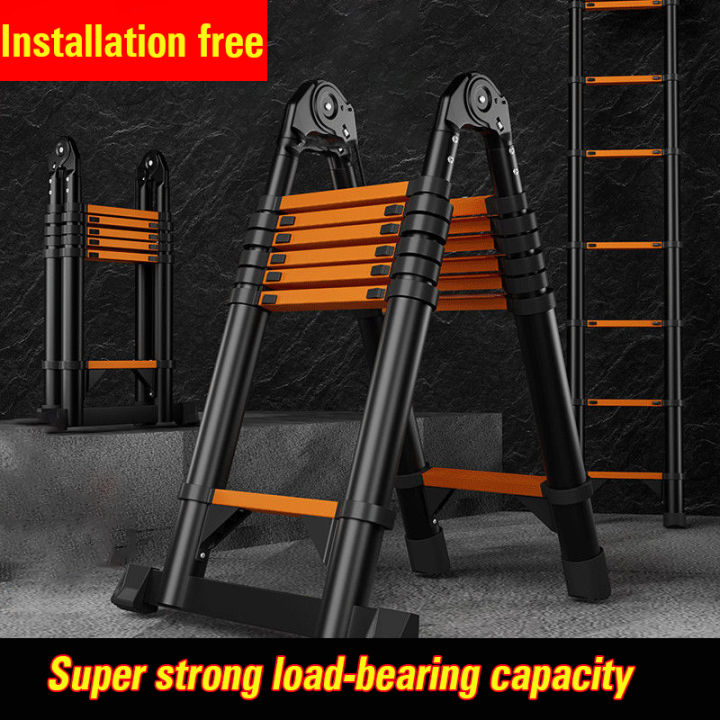 Multi-functional Telescopic Ladder - Aluminum Alloy & Carbon Steel ...