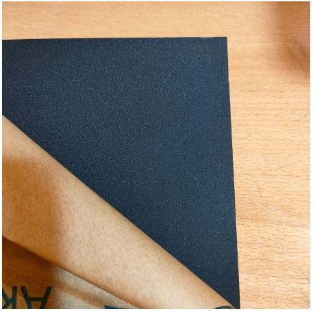 ACRYLIC LEMBARAN WARNA HITAM DOFF 3MM UKURAN 30X50CM | Lazada Indonesia