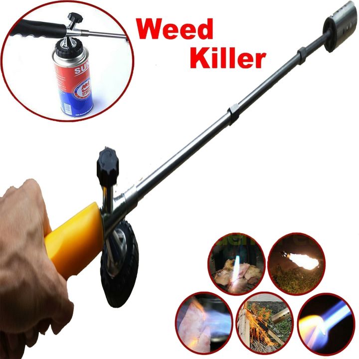 Weed Killer Grass Shrub Garden Kill Burner Fire Butane Gas Torch ...