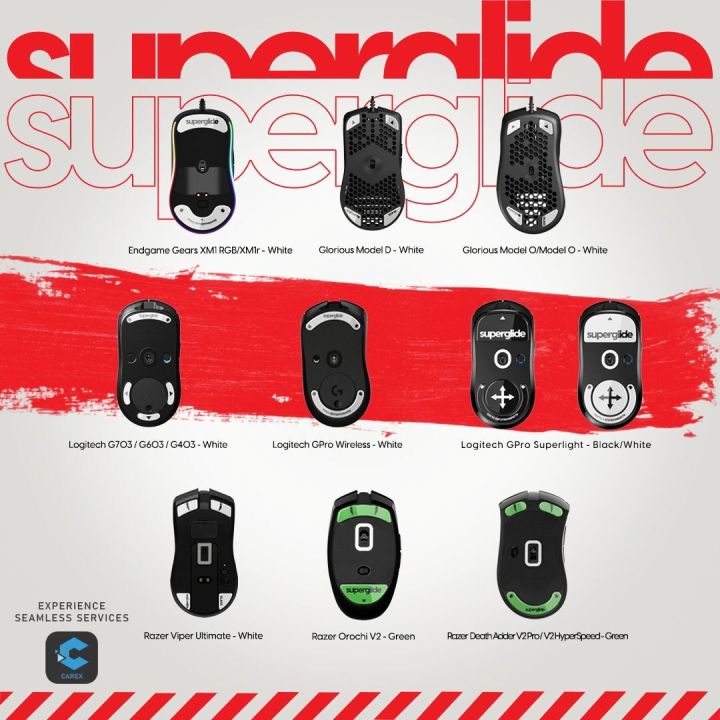 # Pulsar Superglide Mouse Skates # [15 VARIANTS AVAILABLE] | Lazada