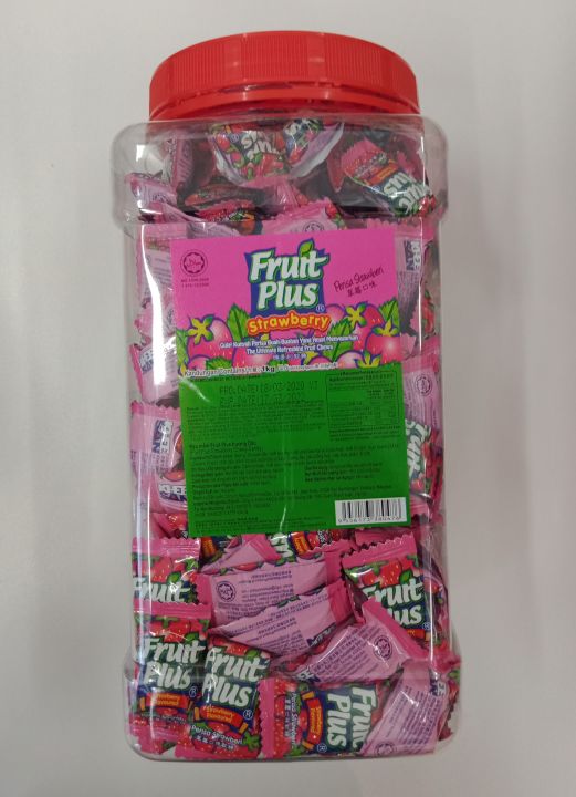 FRUIT PLUS STRAWBERRY 1KG / 350 PCS | Lazada