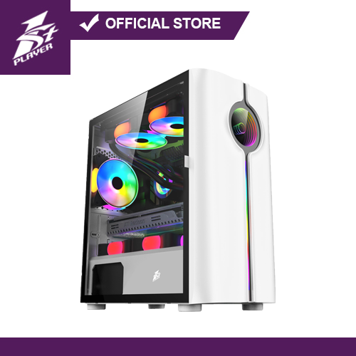 1STPLAYER INFINITE SPACE IS3 MID-TOWER GAMING CASE W/ LED STRIP FRONT ...