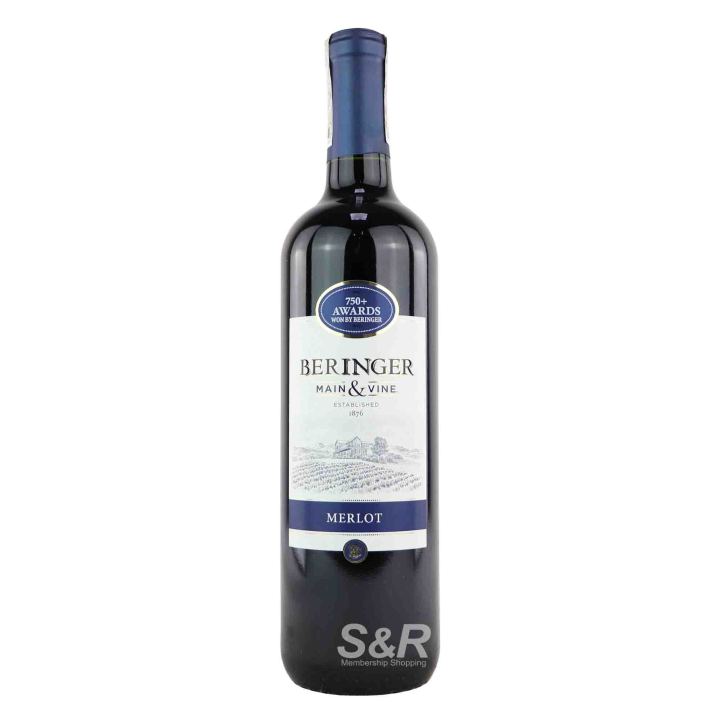 Beringer Main & Vine Merlot Red Wine 750mL | Lazada PH