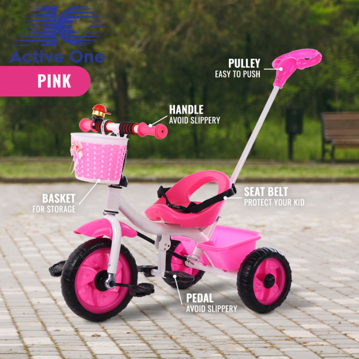 ACTIVEONE Baby Tricycle Bike Three Wheels Stroller Children Bicycle ...