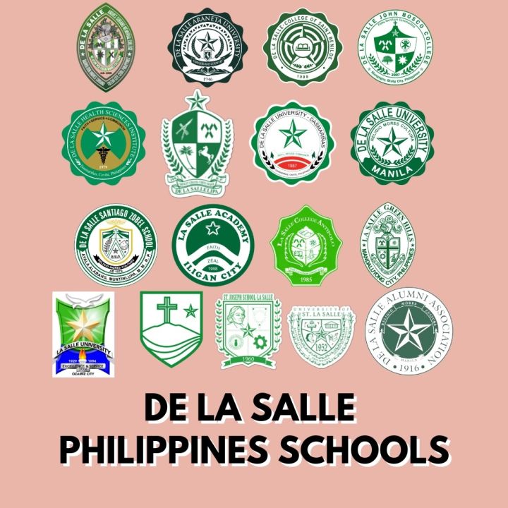 DE LA SALLE PHILIPPINES SCHOOLS Sticker Logo University Logo Sticker ...