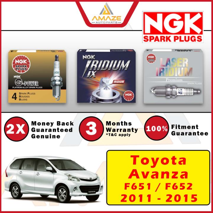 NGK Spark Plug (G-Power Platinum / Iridium IX / Laser Iridium) for ...