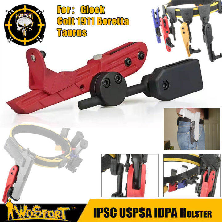 WNC IPSC USPSA IDPA Tactical Quick Draw Right Hand Ho/lster Fits 1.5 ...